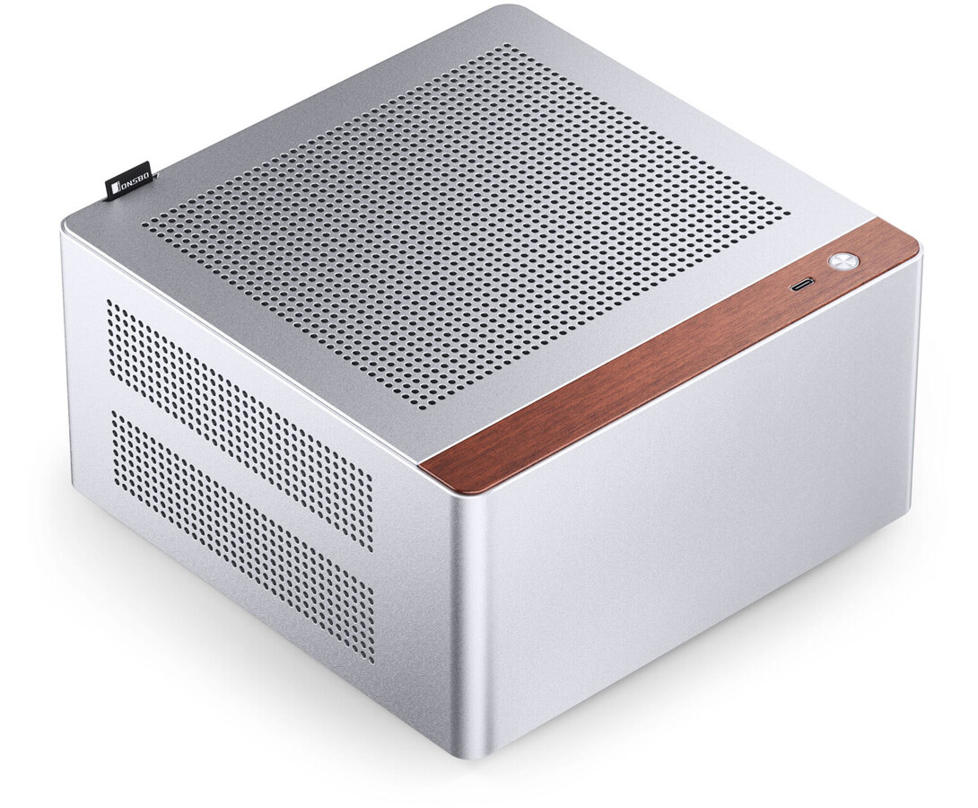 Jonsbo NV10 Silver SFF ultrakompaktowa obudowa mini-ITX z aluminium i ...