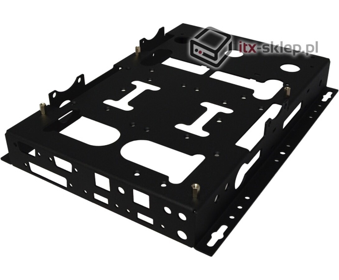 Obudowa open D250-IP mini-ITX DIN / 4xCOM 1xLPT