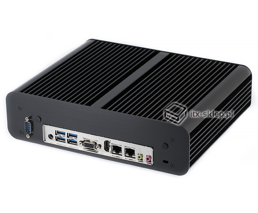 Komputer przemysłowy Fanless Intel Celeron N3160 2x1,6GHz 2xLAN 5xCOM ...