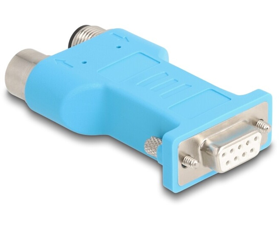 Adapter DB9 2x M12 A-coded męski żeński 5pin rozdzielacz magistrali CAN ...